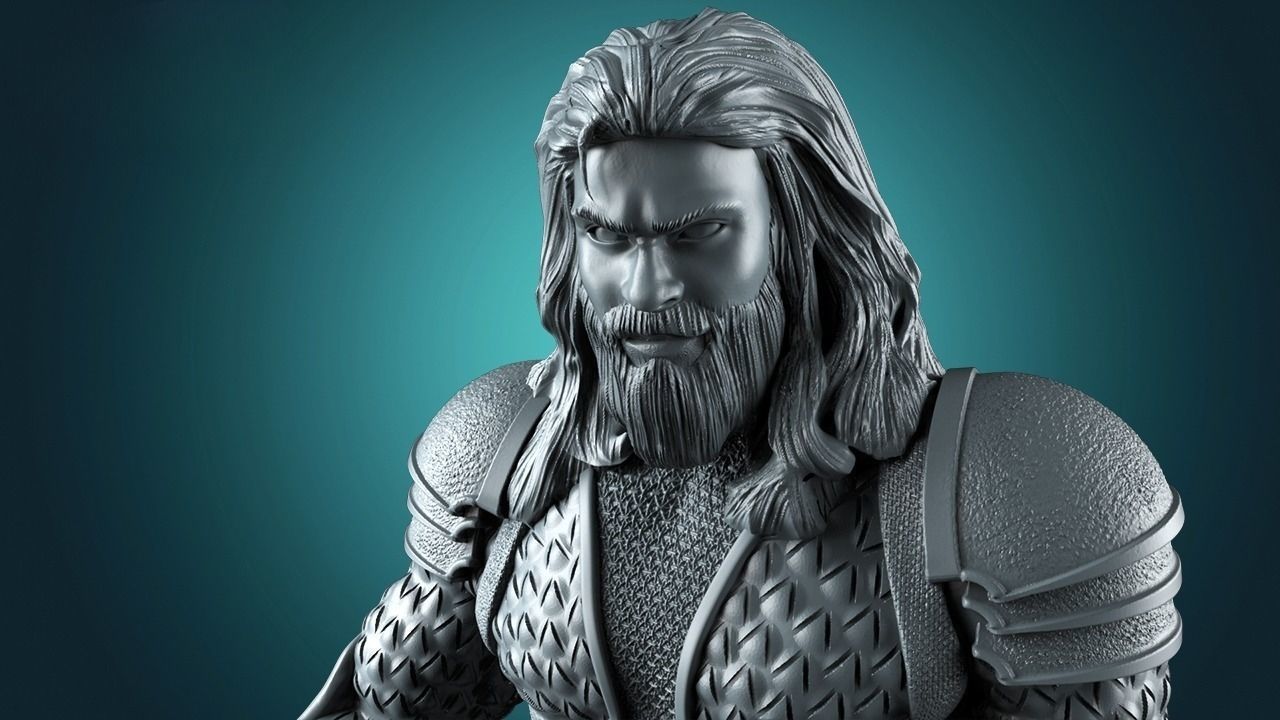 Aquaman Sanix 3D Print Model 3D model 3D printable | CGTrader