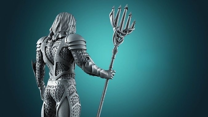 Aquaman Sanix 3D Print Model 3D model 3D printable | CGTrader