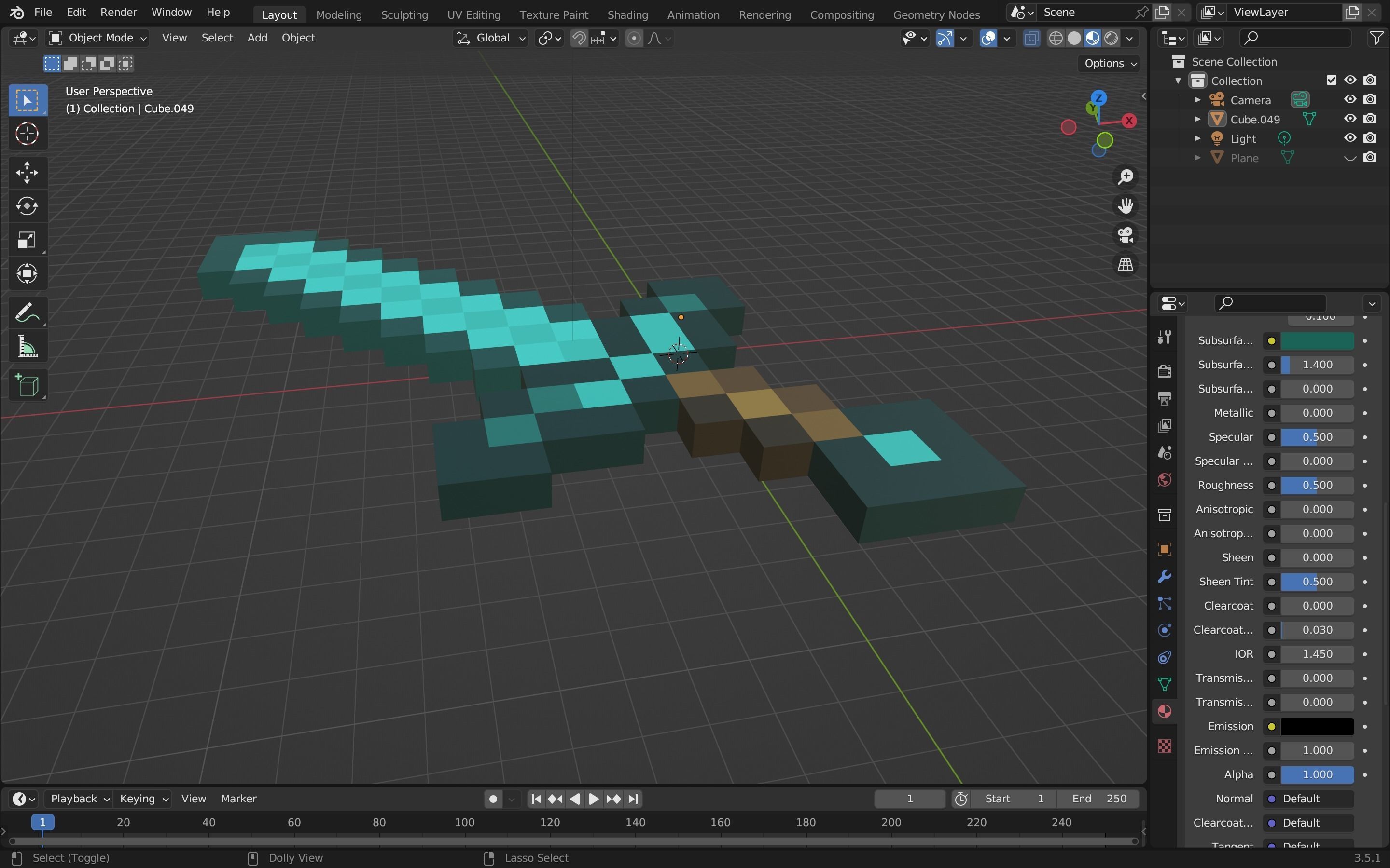 Minecraft sword free VR / AR / low-poly 3D model | CGTrader