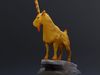 SUNHORN IBEX FANTASY CREATURE 32MM SCALE PRE-SUPPORTED 3D model 3D ...