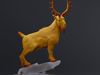 SUNHORN IBEX FANTASY CREATURE 32MM SCALE PRE-SUPPORTED 3D model 3D ...