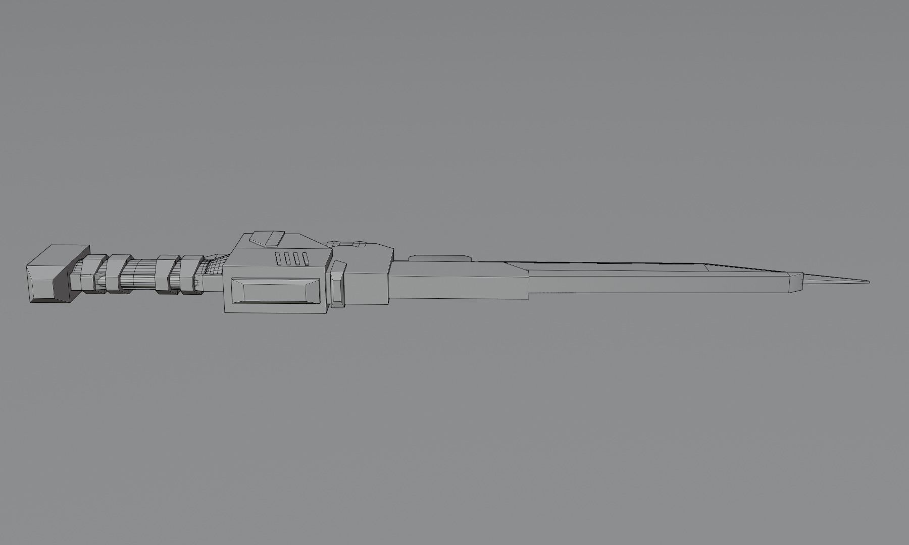 SCI FI Sword 3D model 3D print 3D model 3D printable | CGTrader