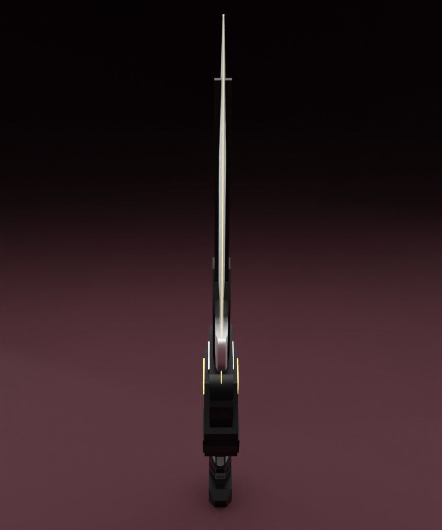 SCI FI Sword 3D model 3D print 3D model 3D printable | CGTrader