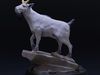 MOONHORN IBEX FANTASY CREATURE 32MM SCALE PRE-SUPPORTED 3D model 3D ...