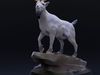 MOONHORN IBEX FANTASY CREATURE 32MM SCALE PRE-SUPPORTED 3D model 3D ...