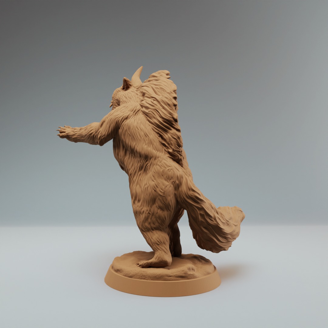 Emperor Ursa Fantasy Creature 32mm Scale Pre-supported 3D model 3D ...