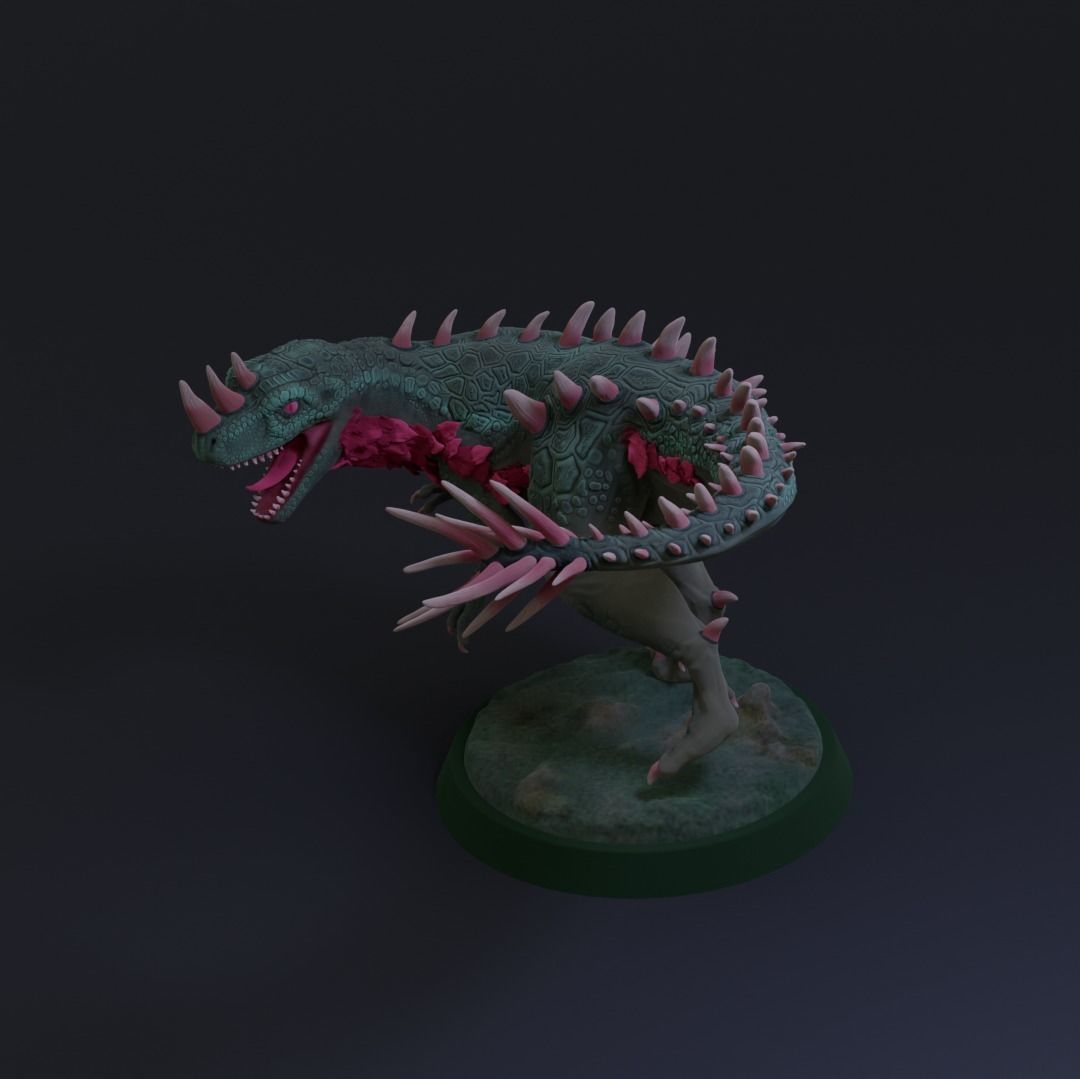 Rosethorn Raptor Fantasy Creature 32mm Scale Pre-Supported 3D model 3D ...