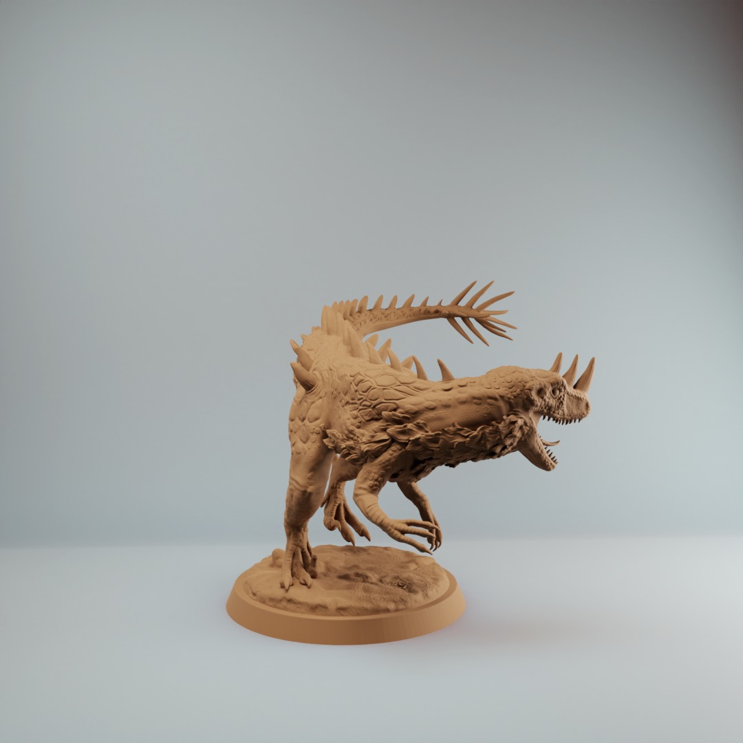 Rosethorn Raptor Fantasy Creature 32mm Scale Pre-Supported 3D model 3D ...