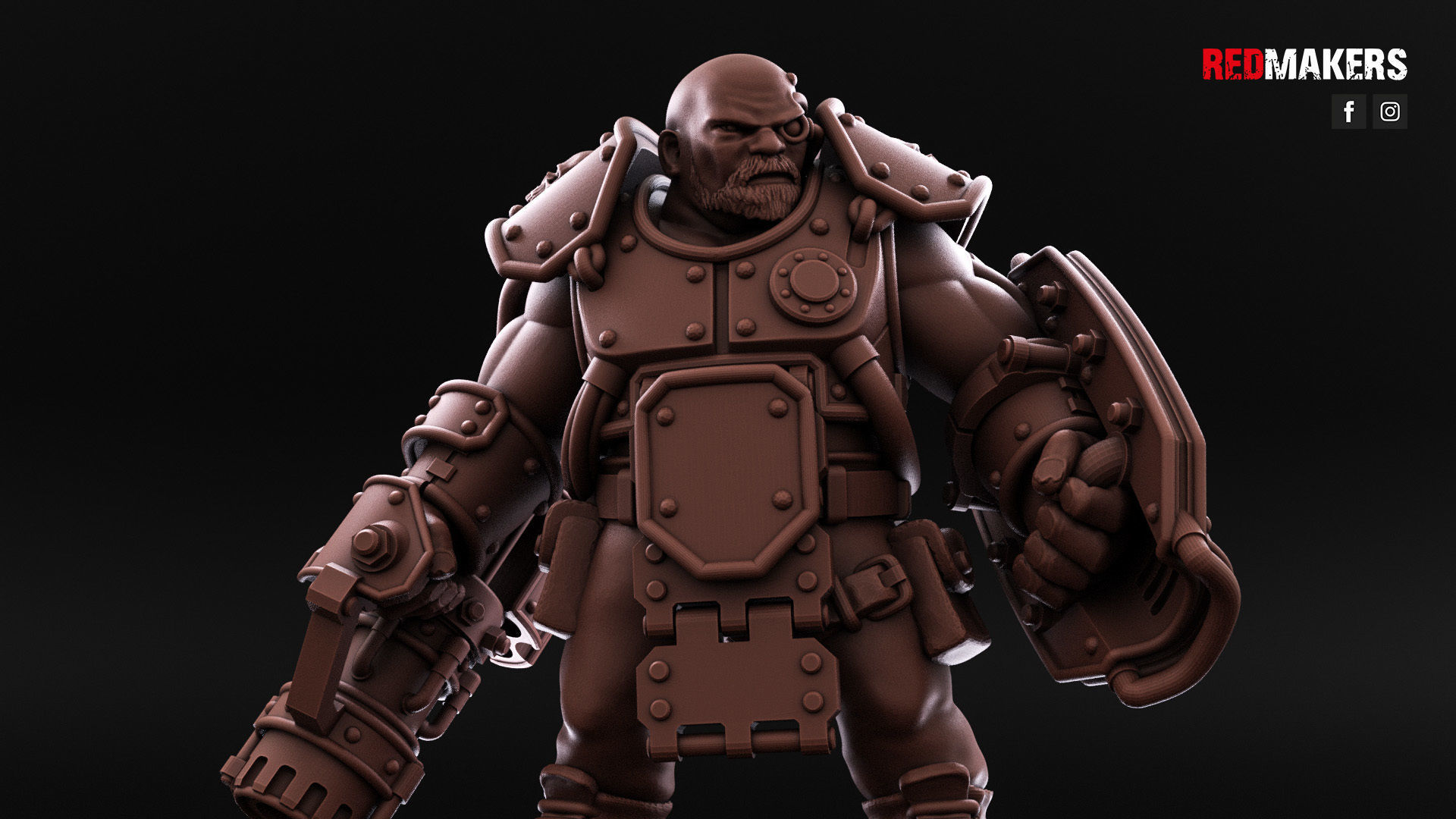Abhuman Giants in Heavy Armor - Imperial Force 3D model 3D printable ...