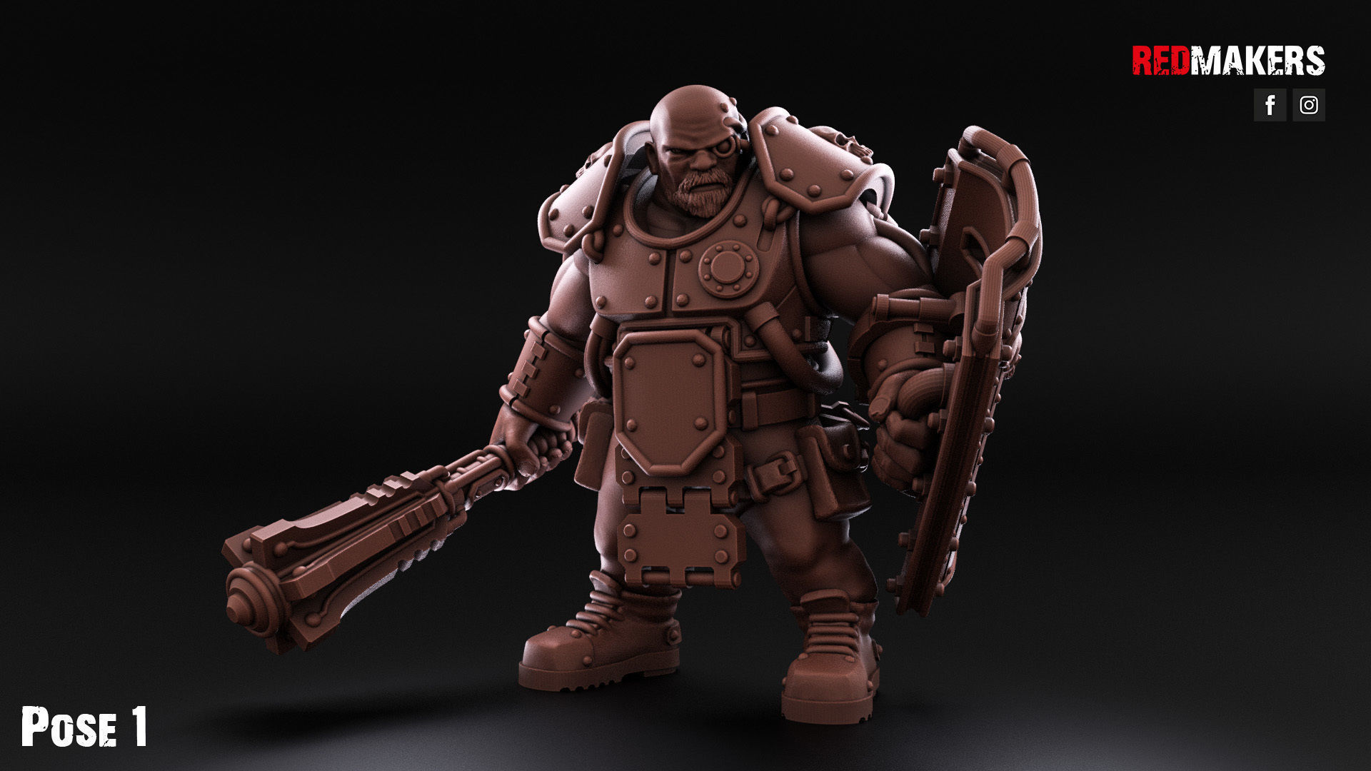 Abhuman Giants in Heavy Armor - Imperial Force 3D model 3D printable ...