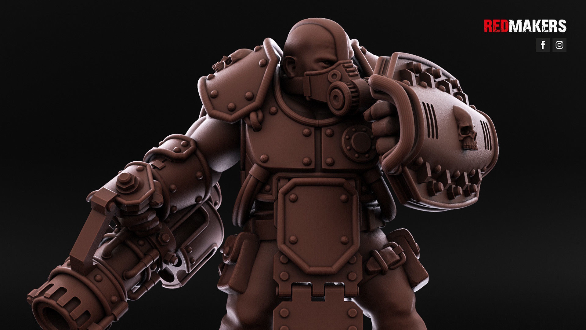 Abhuman Giants in Heavy Armor - Imperial Force 3D model 3D printable ...