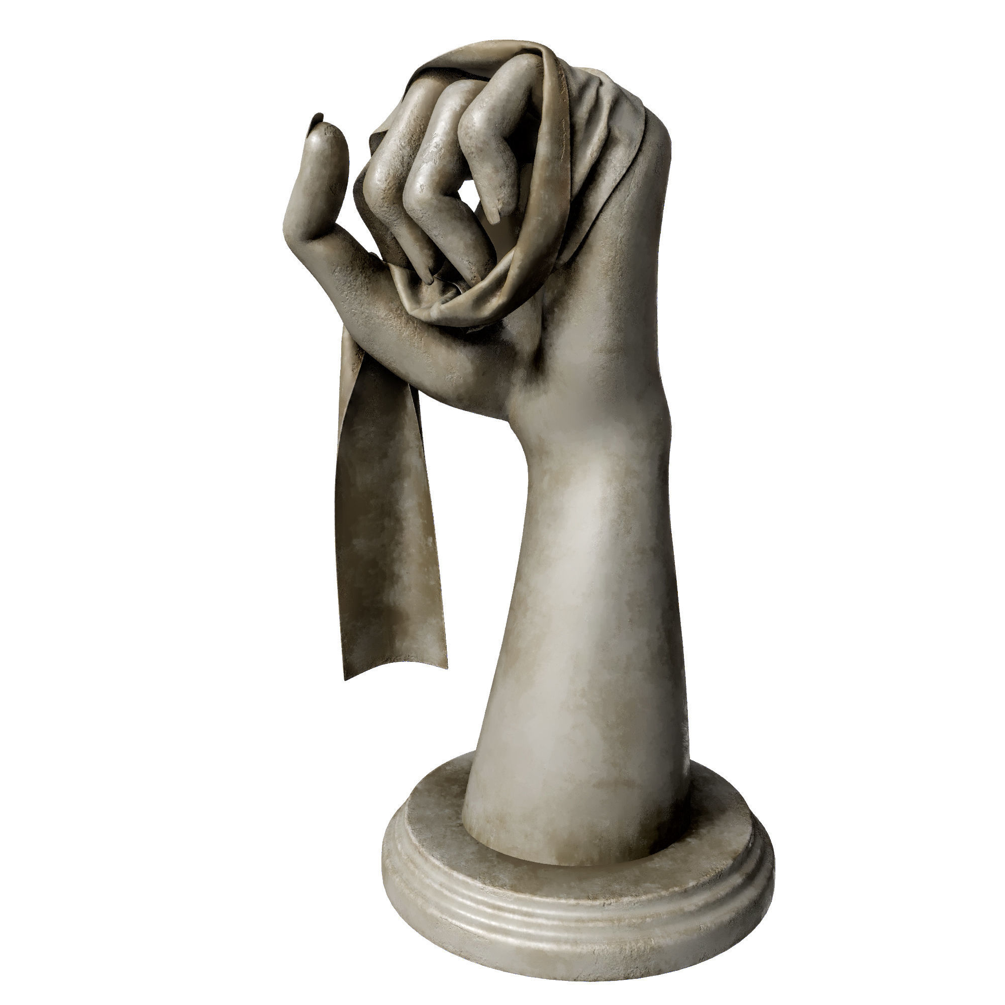 hand 2 sculpture 3D model | CGTrader
