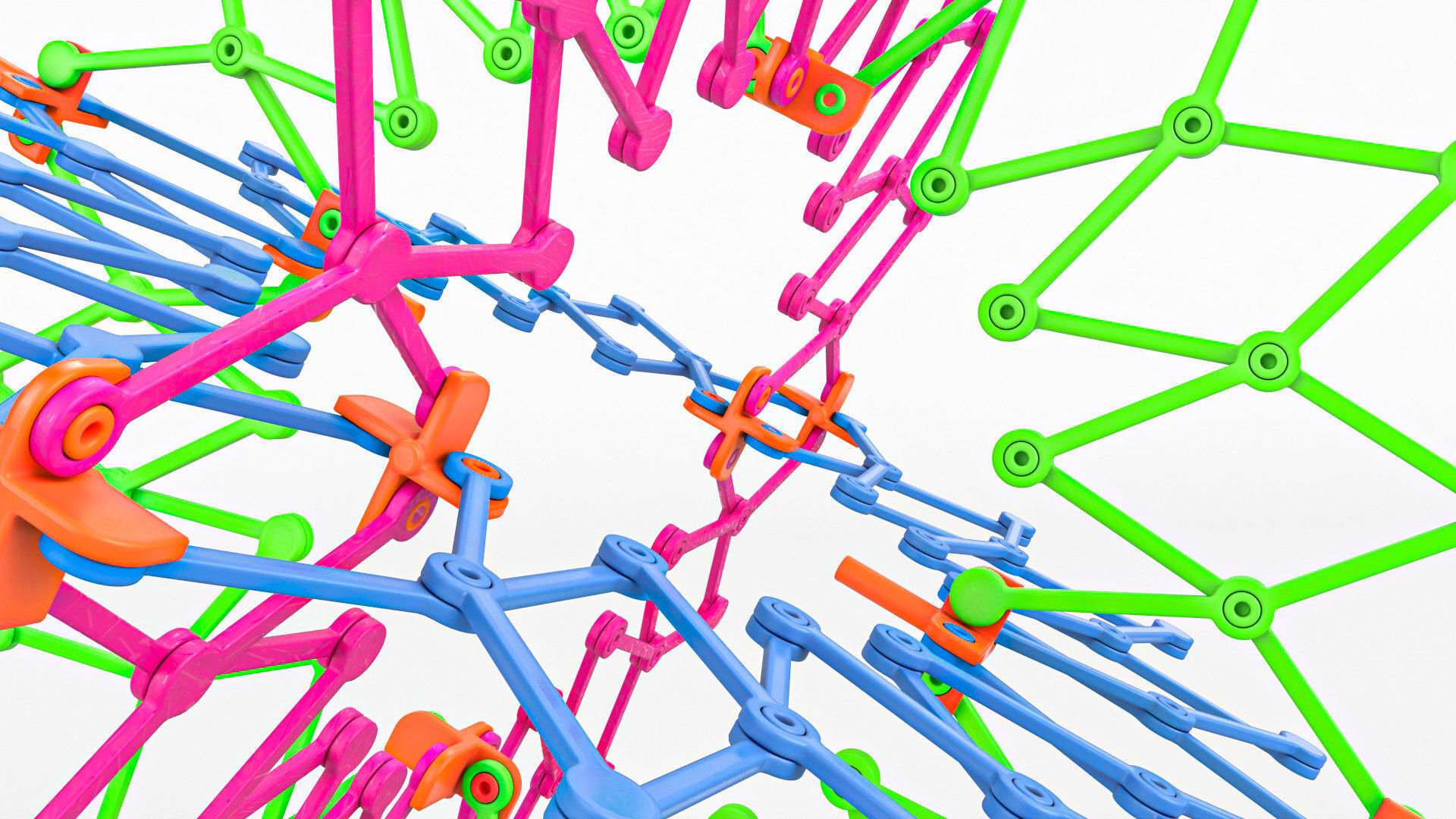 Hoberman Sphere 3D model | CGTrader