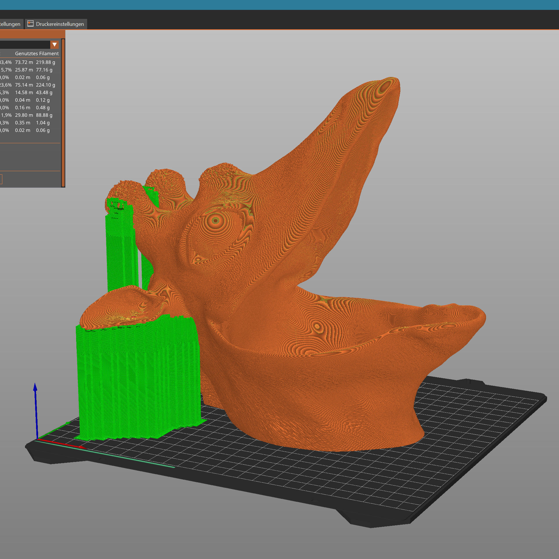 Giraffe - STL 3D Print Model High-Polygon Thread Eater 3D model 3D ...