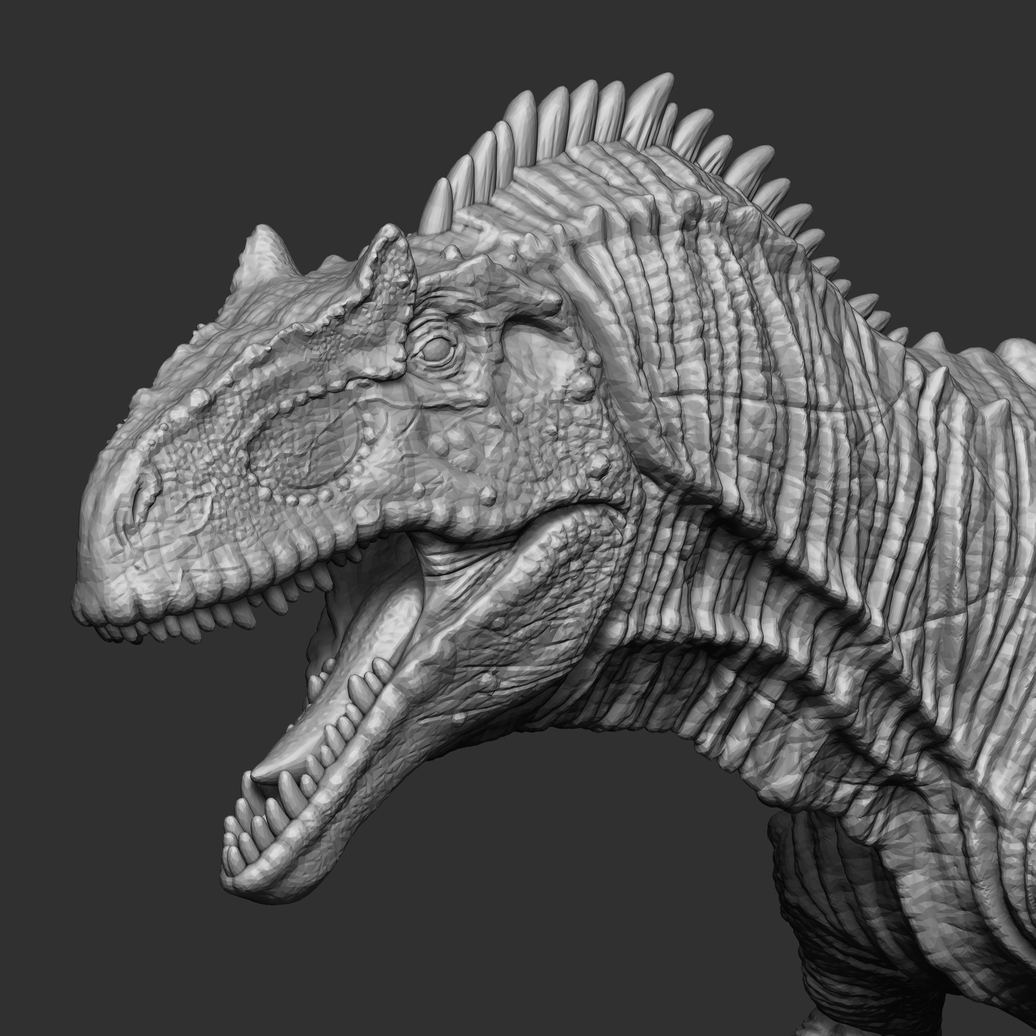 Allosaurus 3D model 3D printable | CGTrader