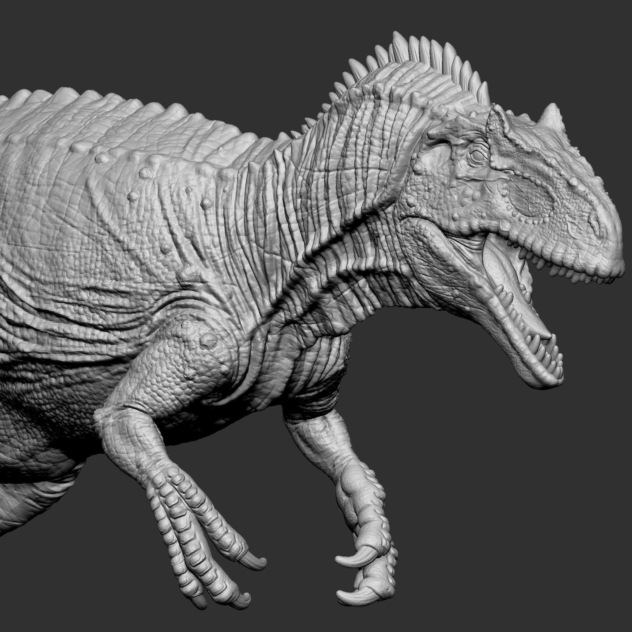 Allosaurus 3D model 3D printable | CGTrader
