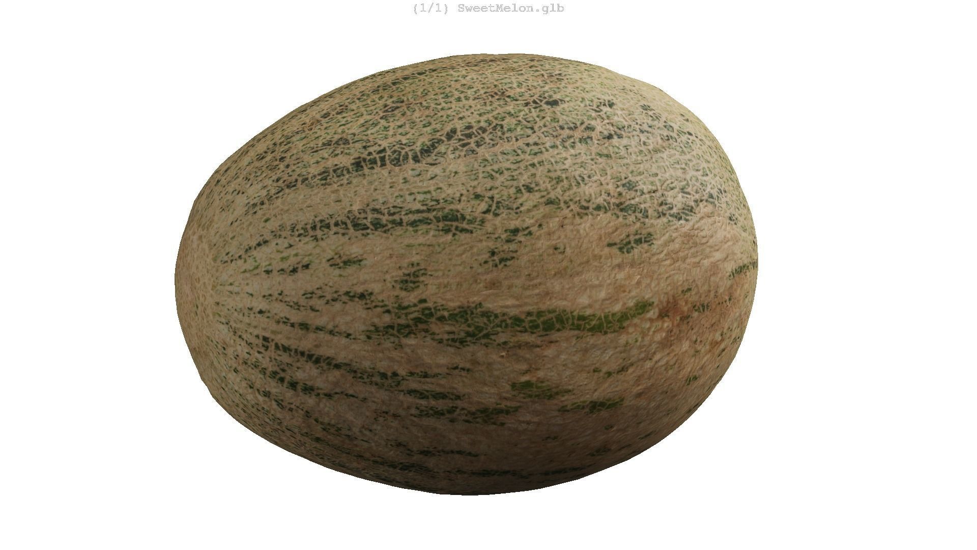 Sweet Melon - Photogrammetry Scan 3D model | CGTrader
