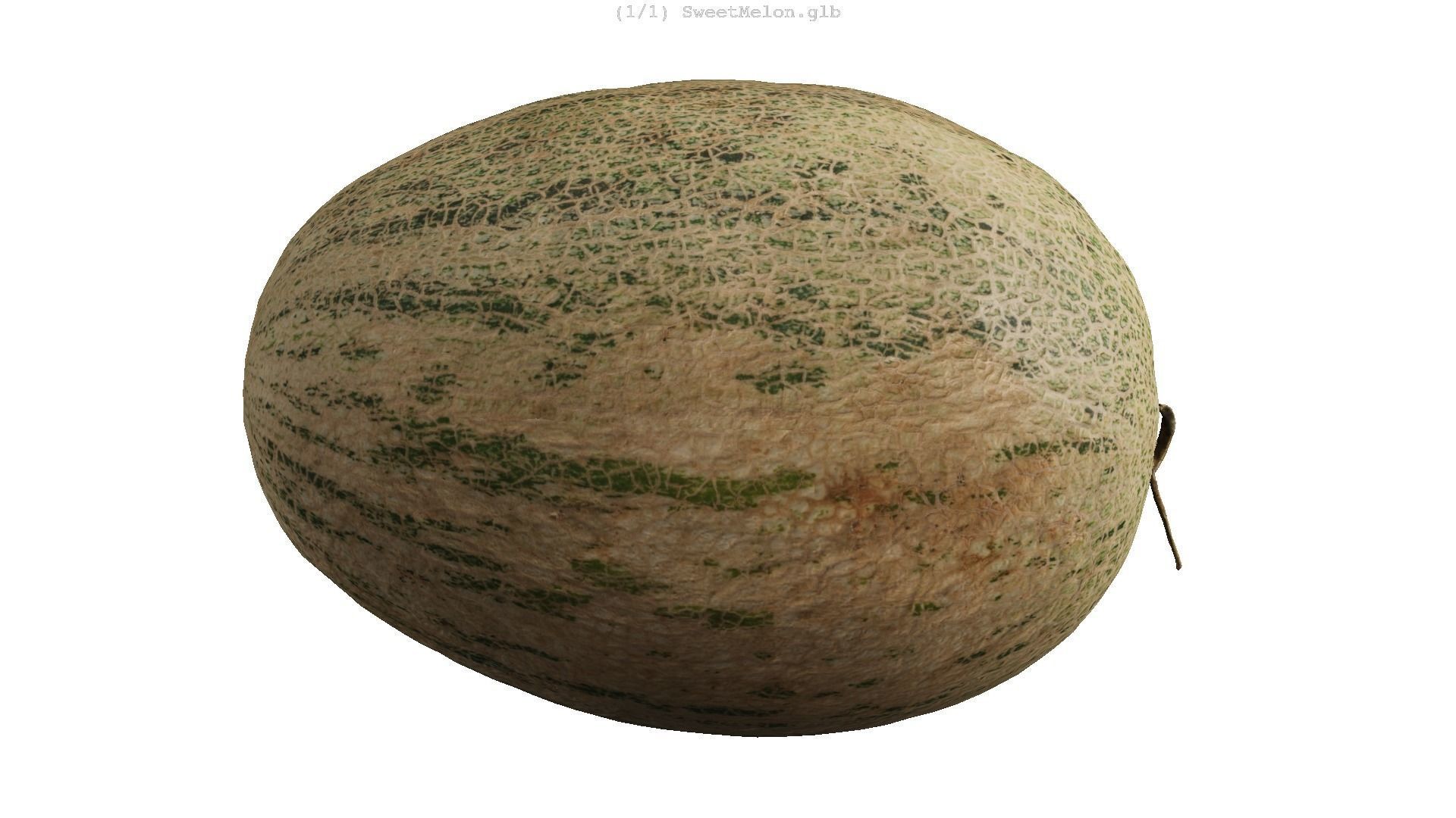 Sweet Melon - Photogrammetry Scan 3D model | CGTrader