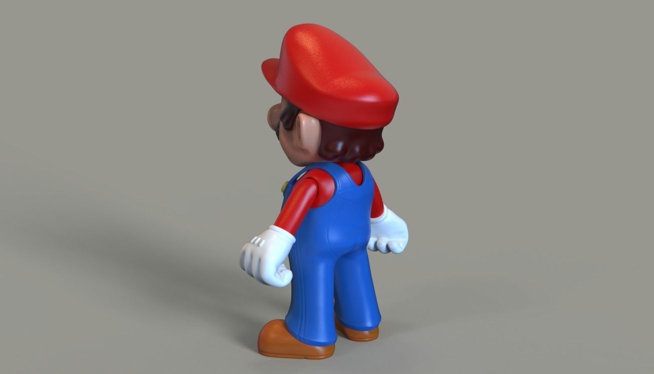 3D Print Ready Mario 3D model 3D printable | CGTrader