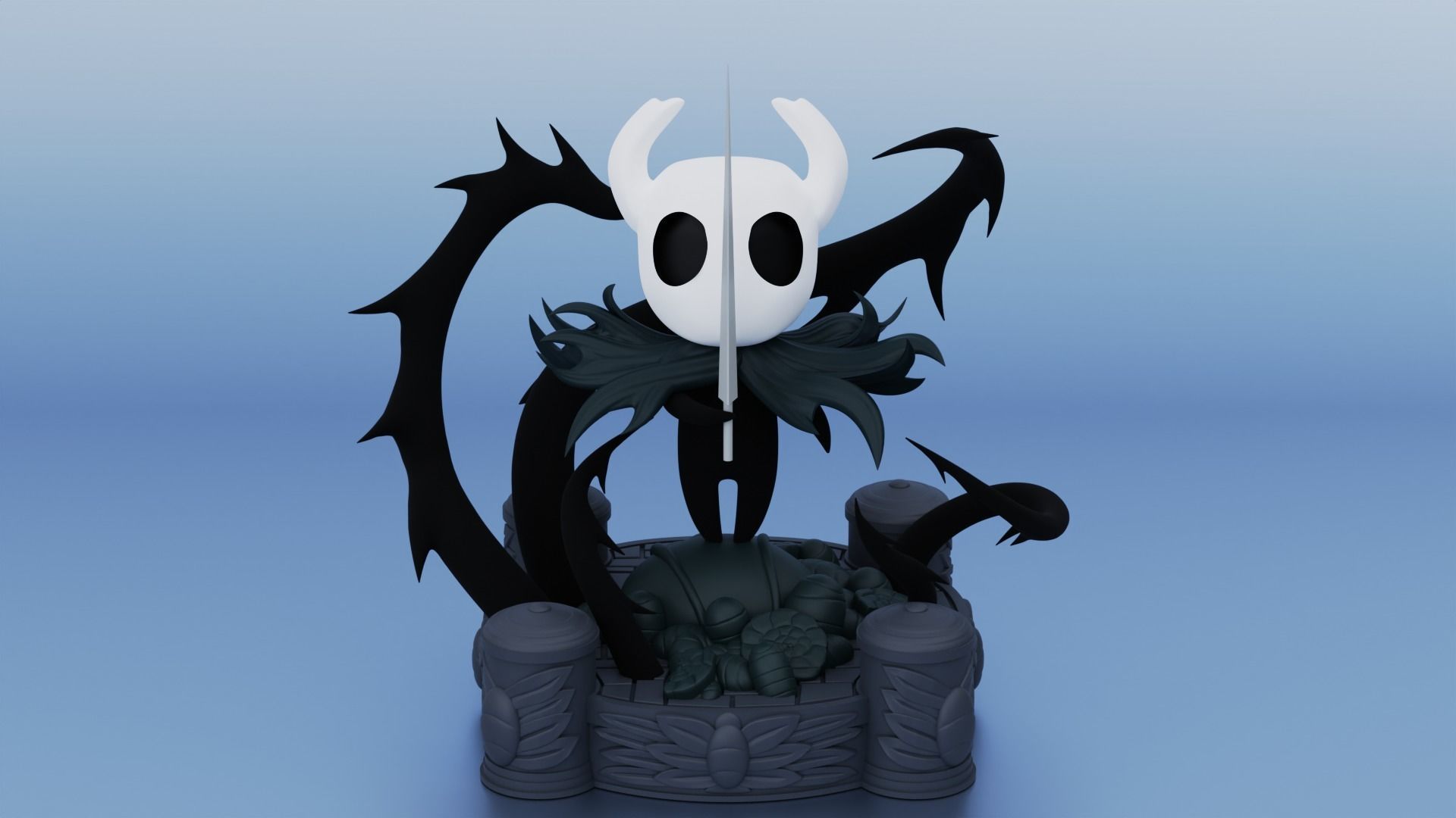 Knight from game Hollow Knight 3D model 3D printable | CGTrader