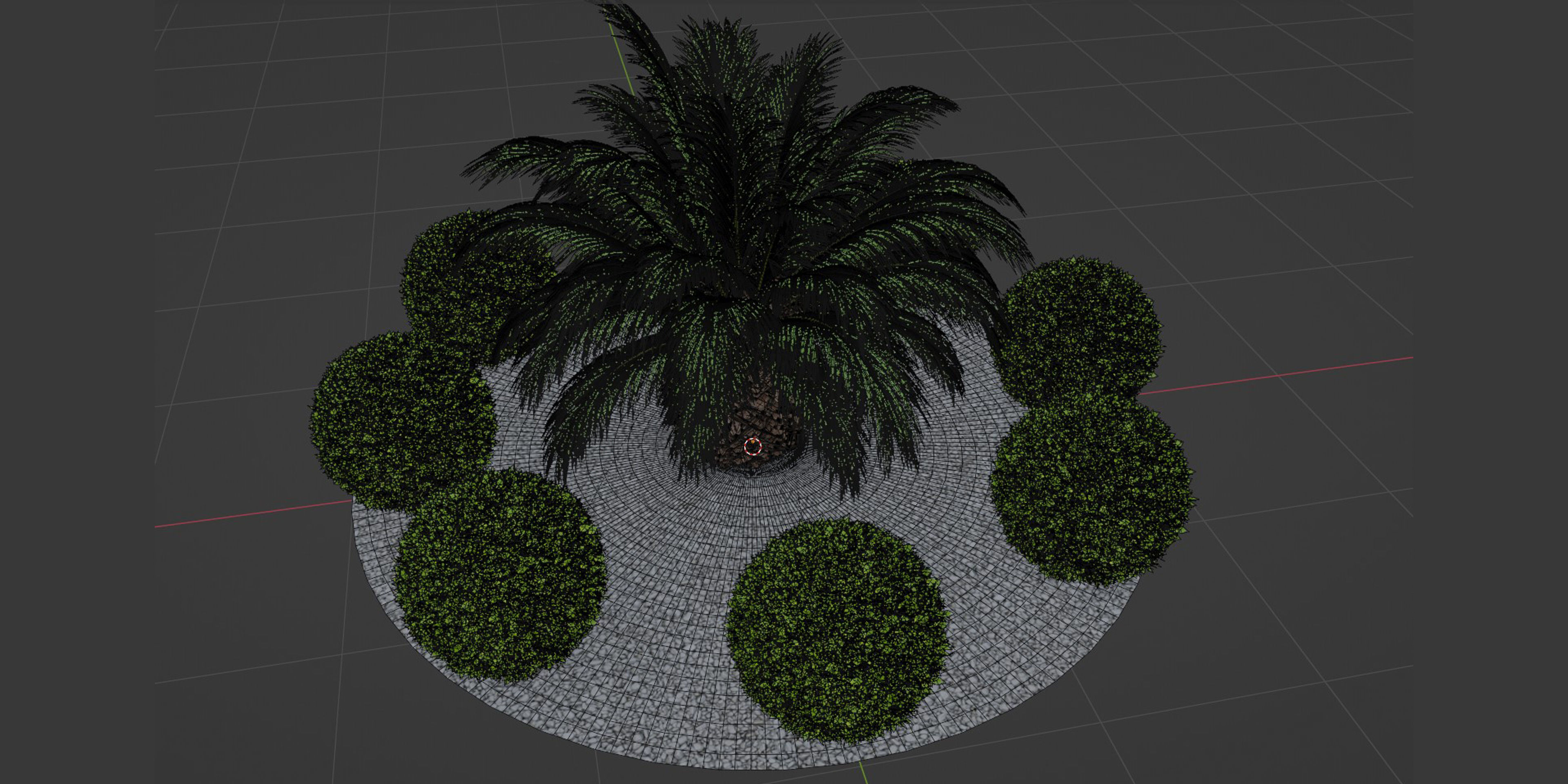 outdoor plants collection vol 24-Blender 3D model | CGTrader