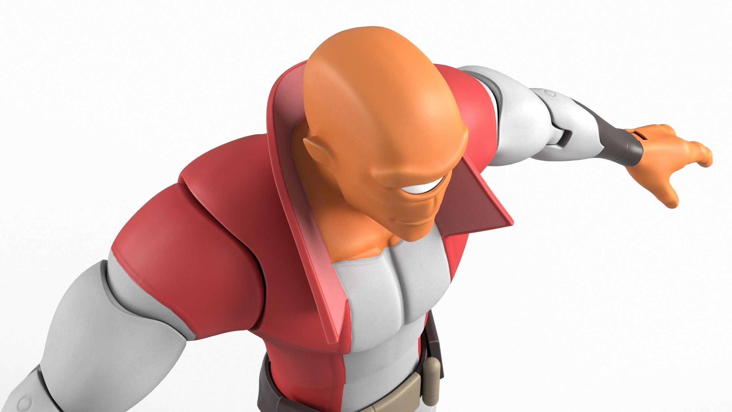 Allen the Alien Toy 3D model | CGTrader