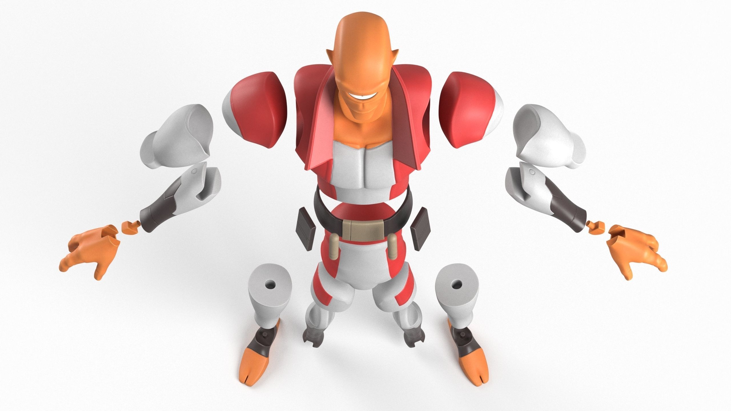 Allen the Alien Toy 3D model | CGTrader