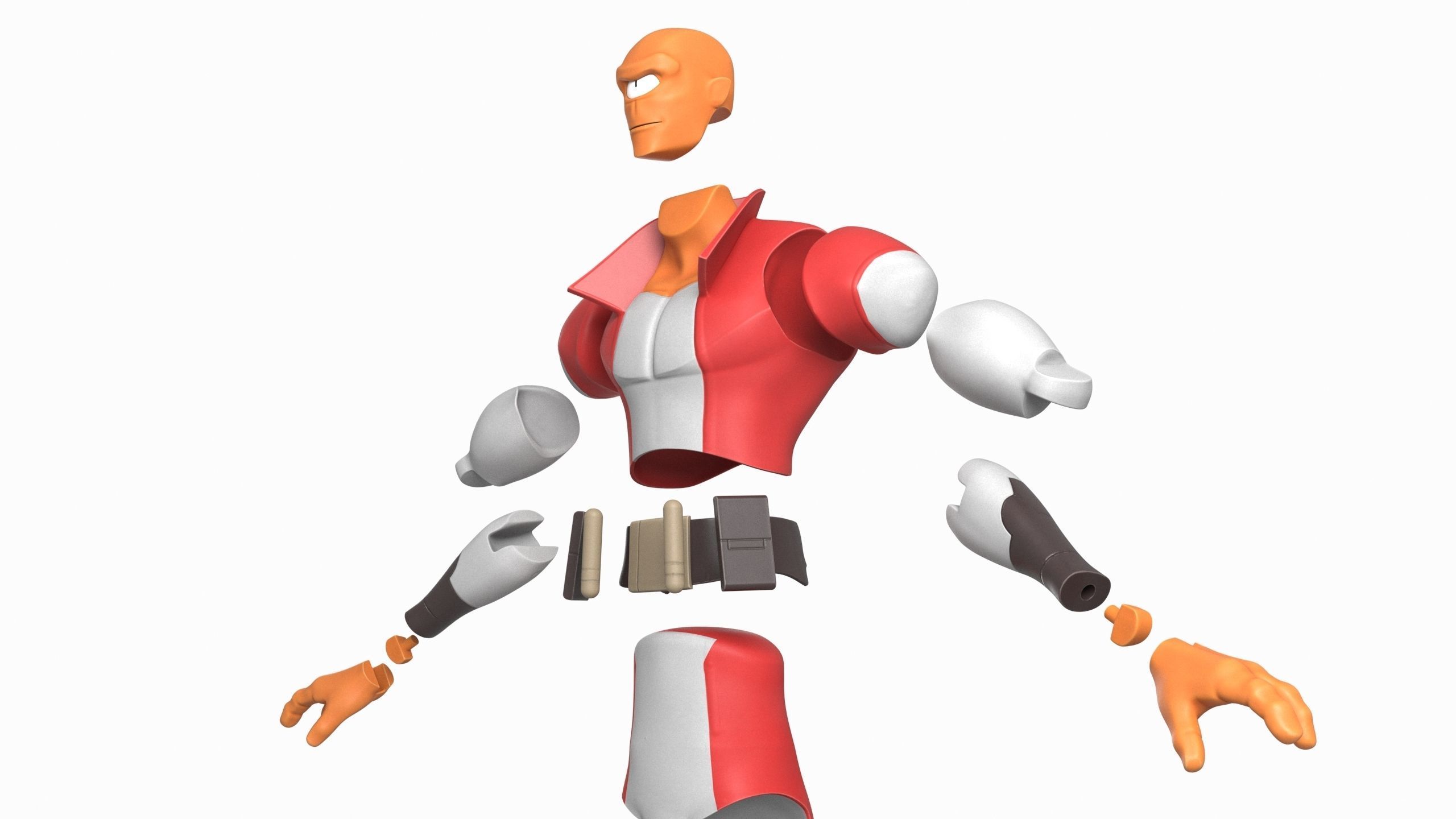 Allen the Alien Toy 3D model | CGTrader