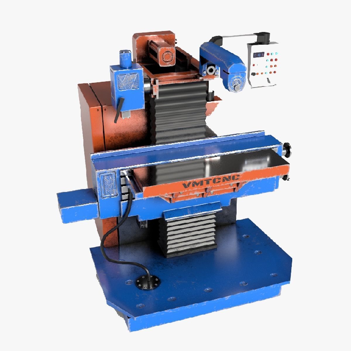 3D model Industrial Machine 3D model 02 VR / AR / low-poly | CGTrader