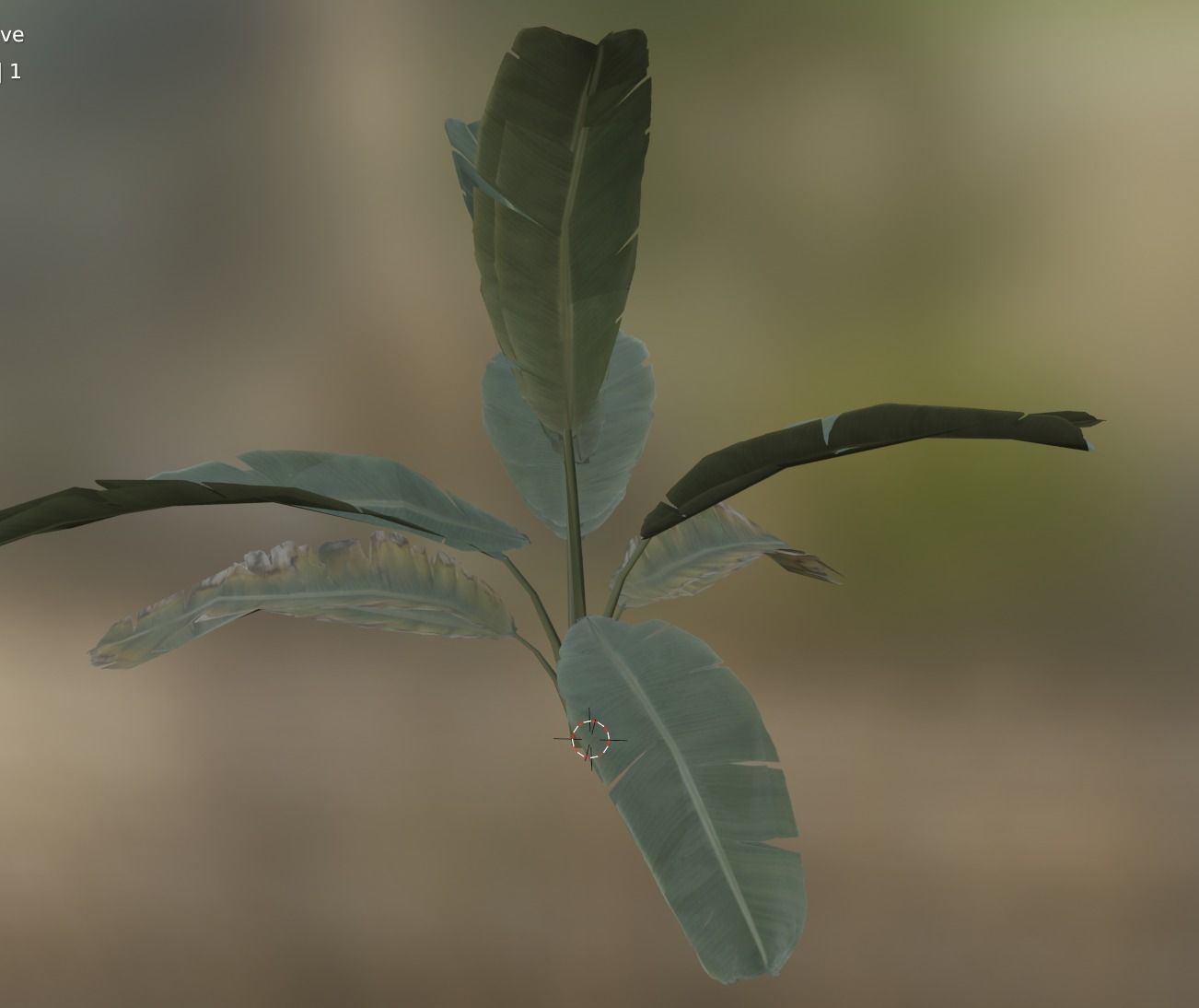 3D model banana trees 2 VR / AR / low-poly | CGTrader