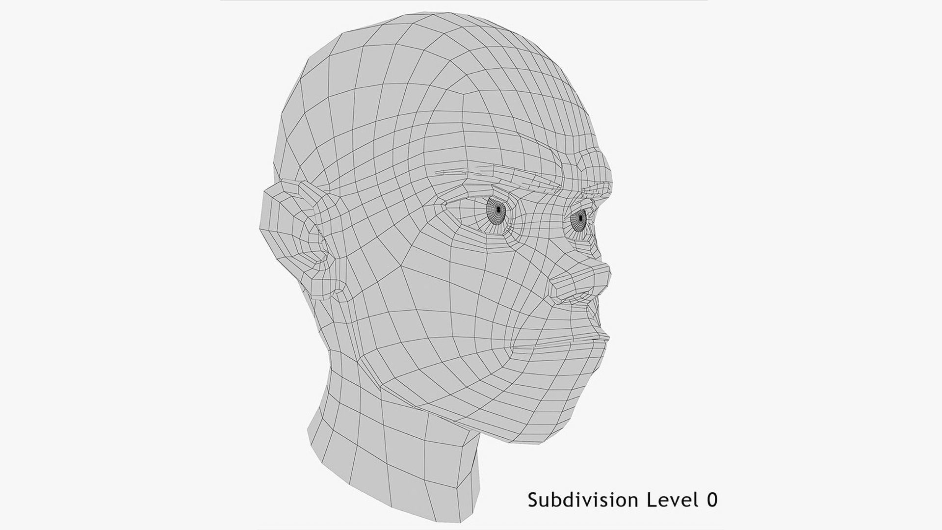 Anime Cartoon Head 3D model | CGTrader