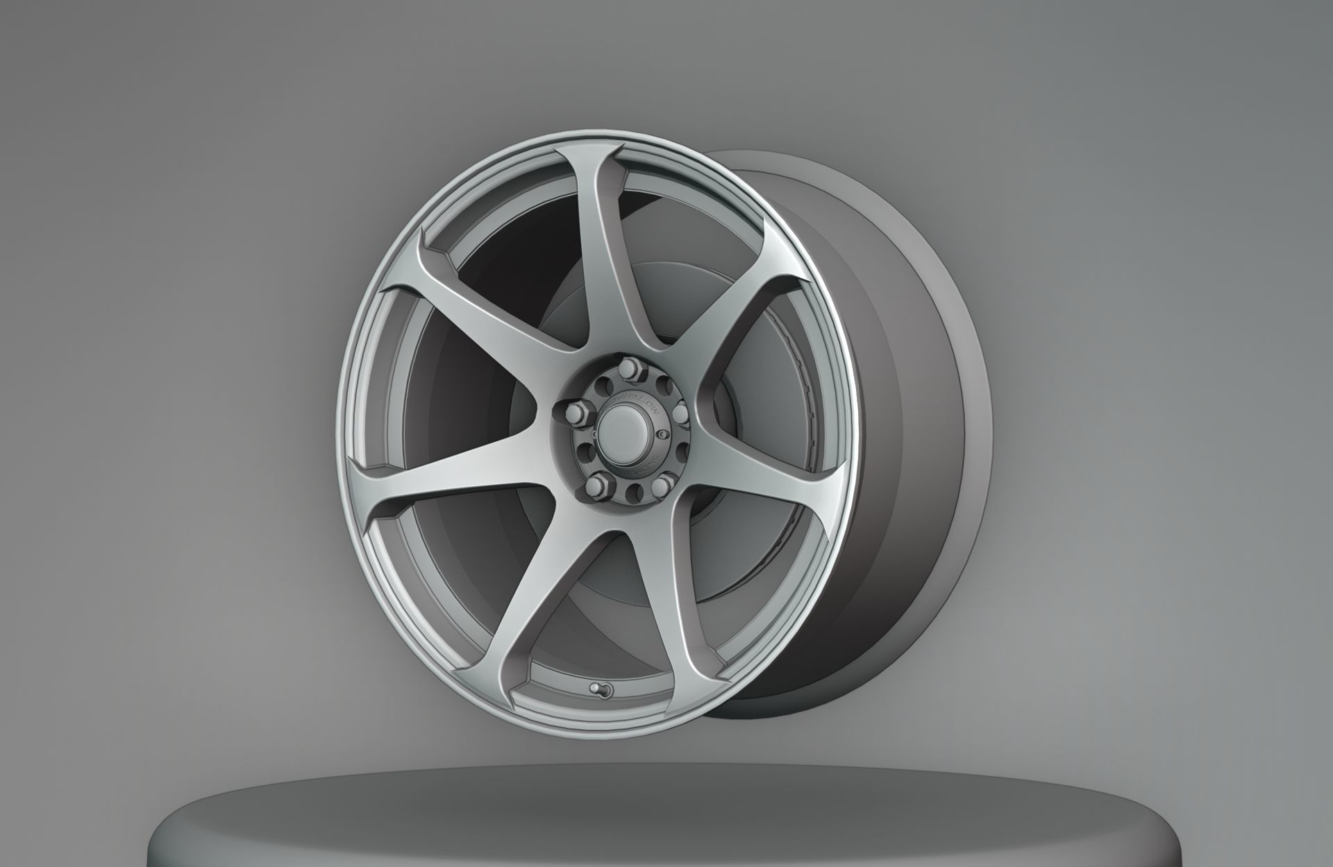 3D model Motegi MR154 Battle Wheels - Game Ready - Textured Materials ...