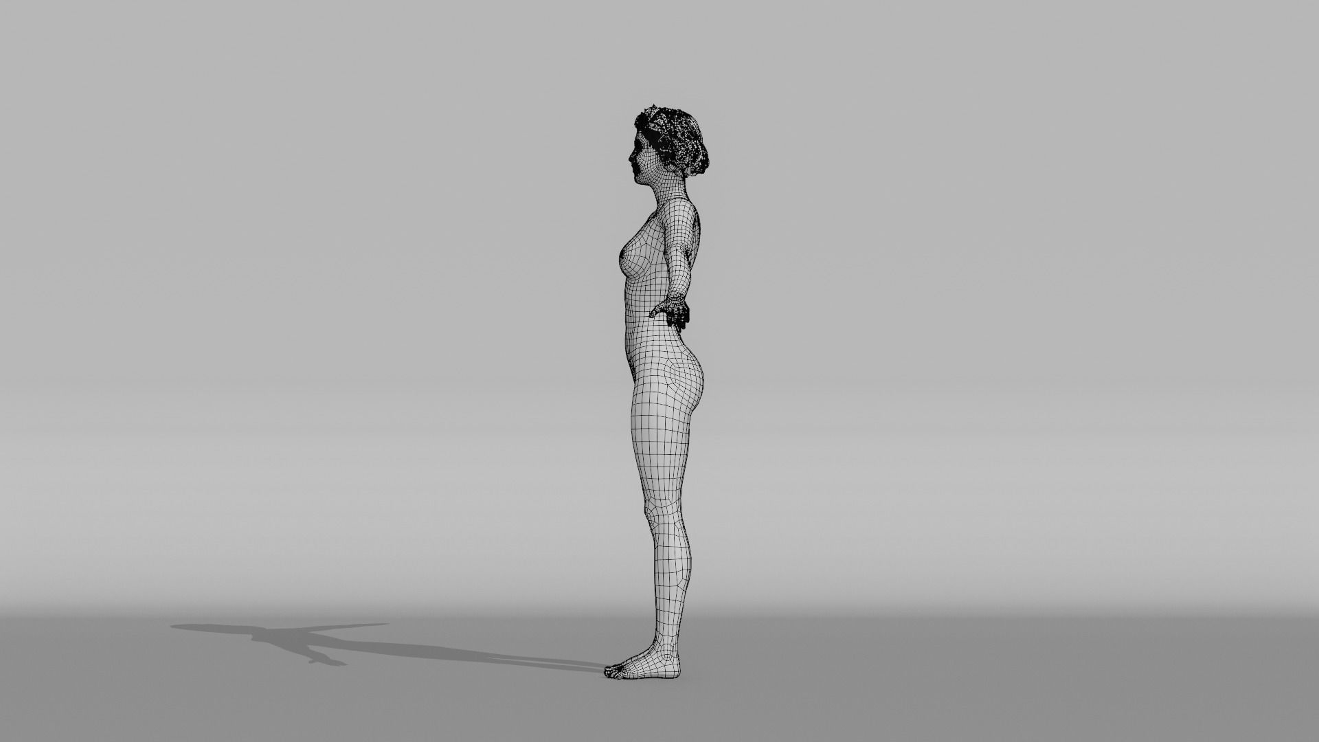 Realistic Female - Chai 3D model rigged | CGTrader