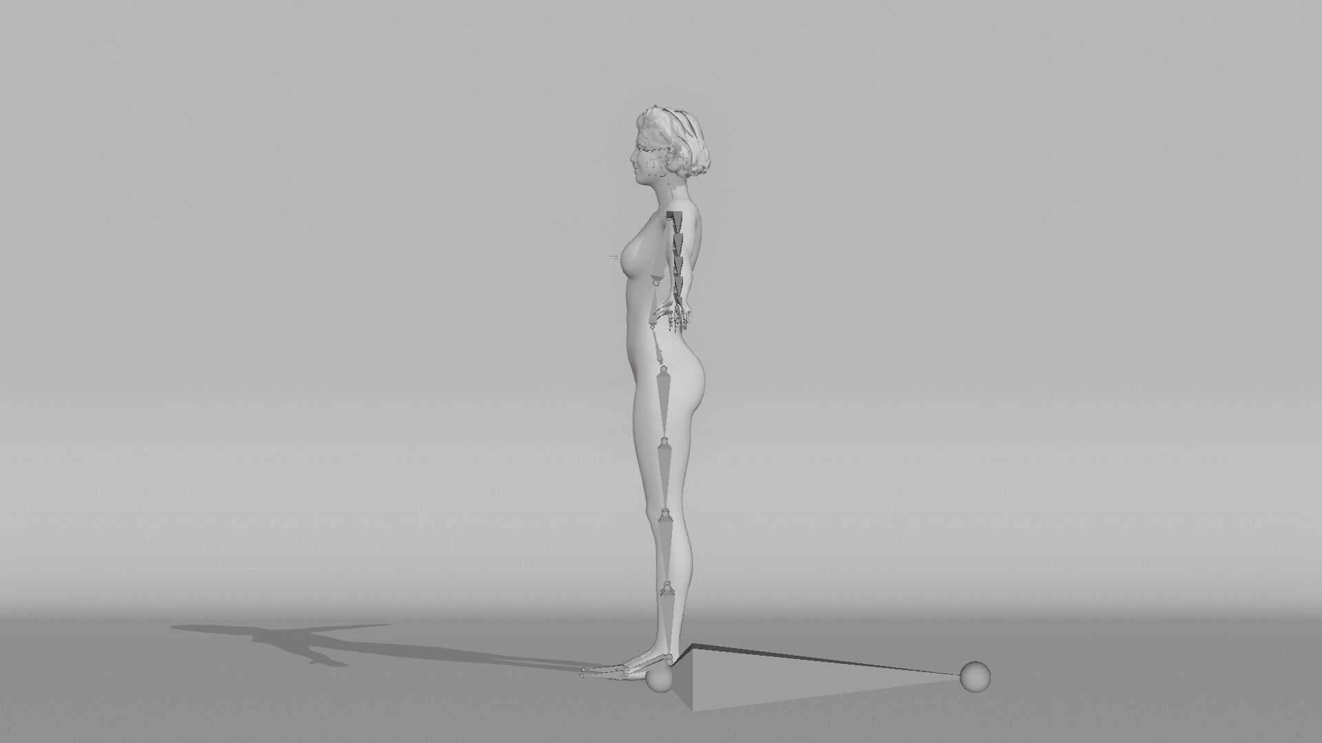 Realistic Female - Chai 3D model rigged | CGTrader