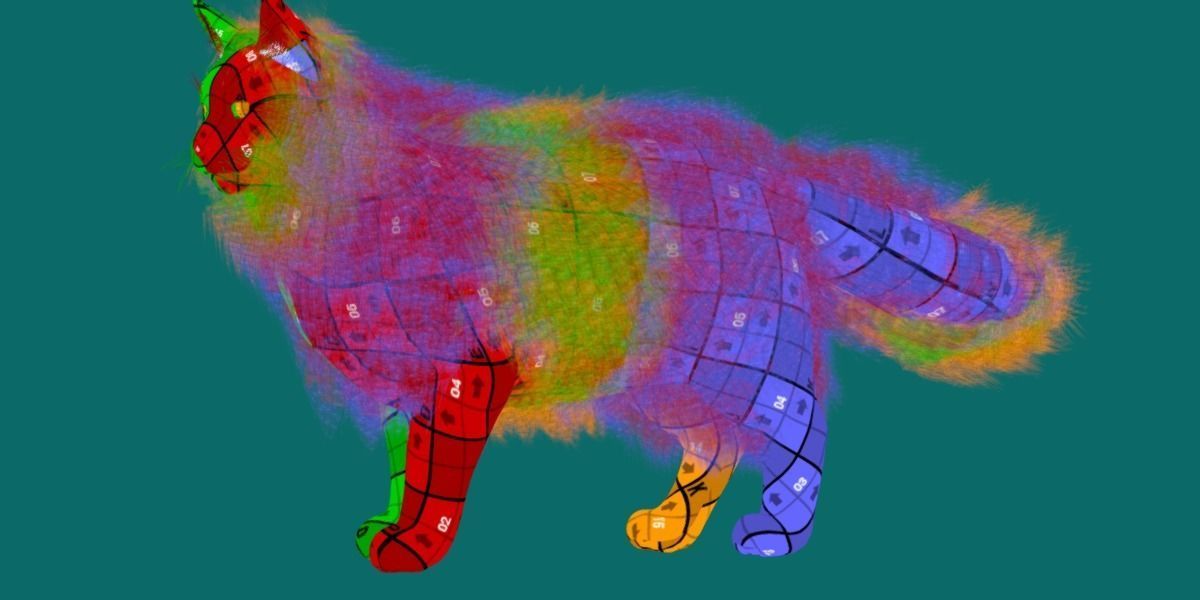 Maine Coon Cat 3D model animated rigged | CGTrader