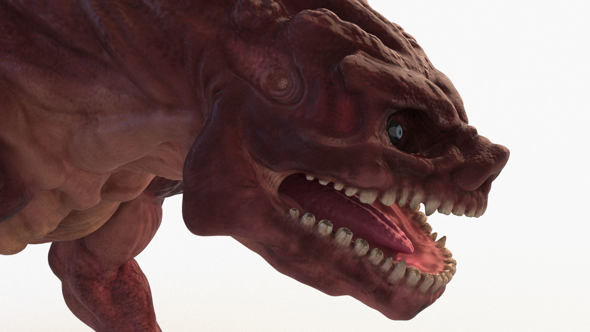 Demon Ghoul 3D model | CGTrader