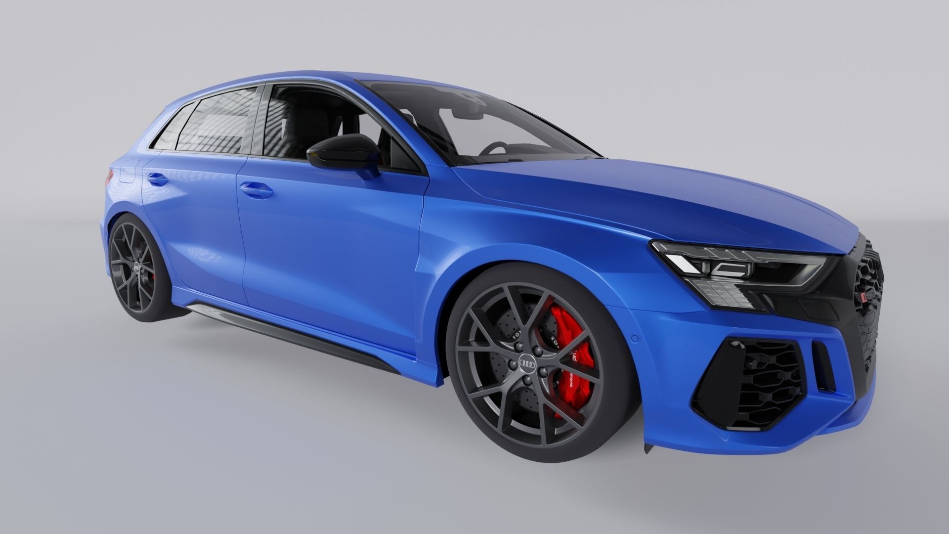 Audi RS3 Sportback Street Car 3D model | CGTrader