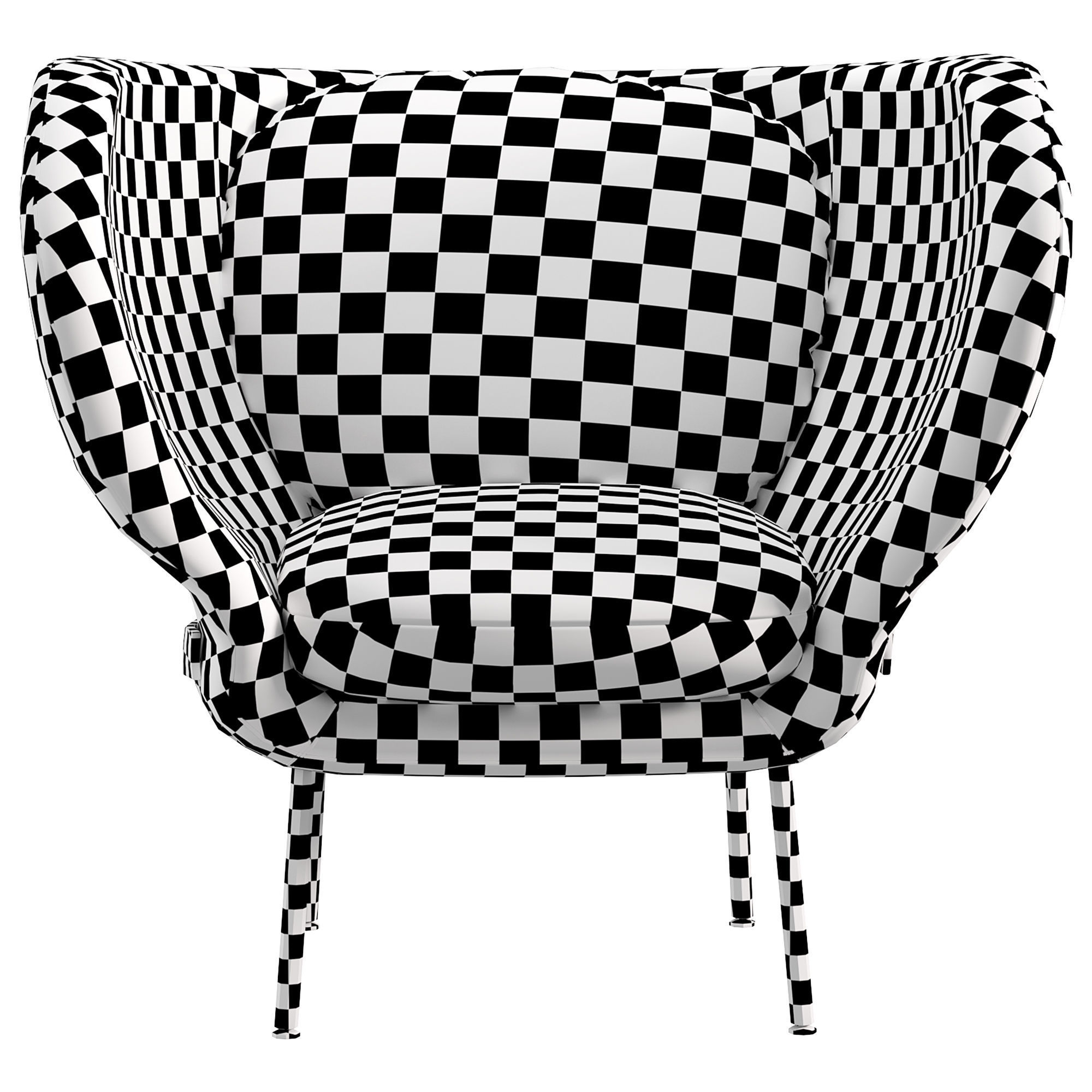 Armada armchair By by Nipa Doshi 3D model | CGTrader