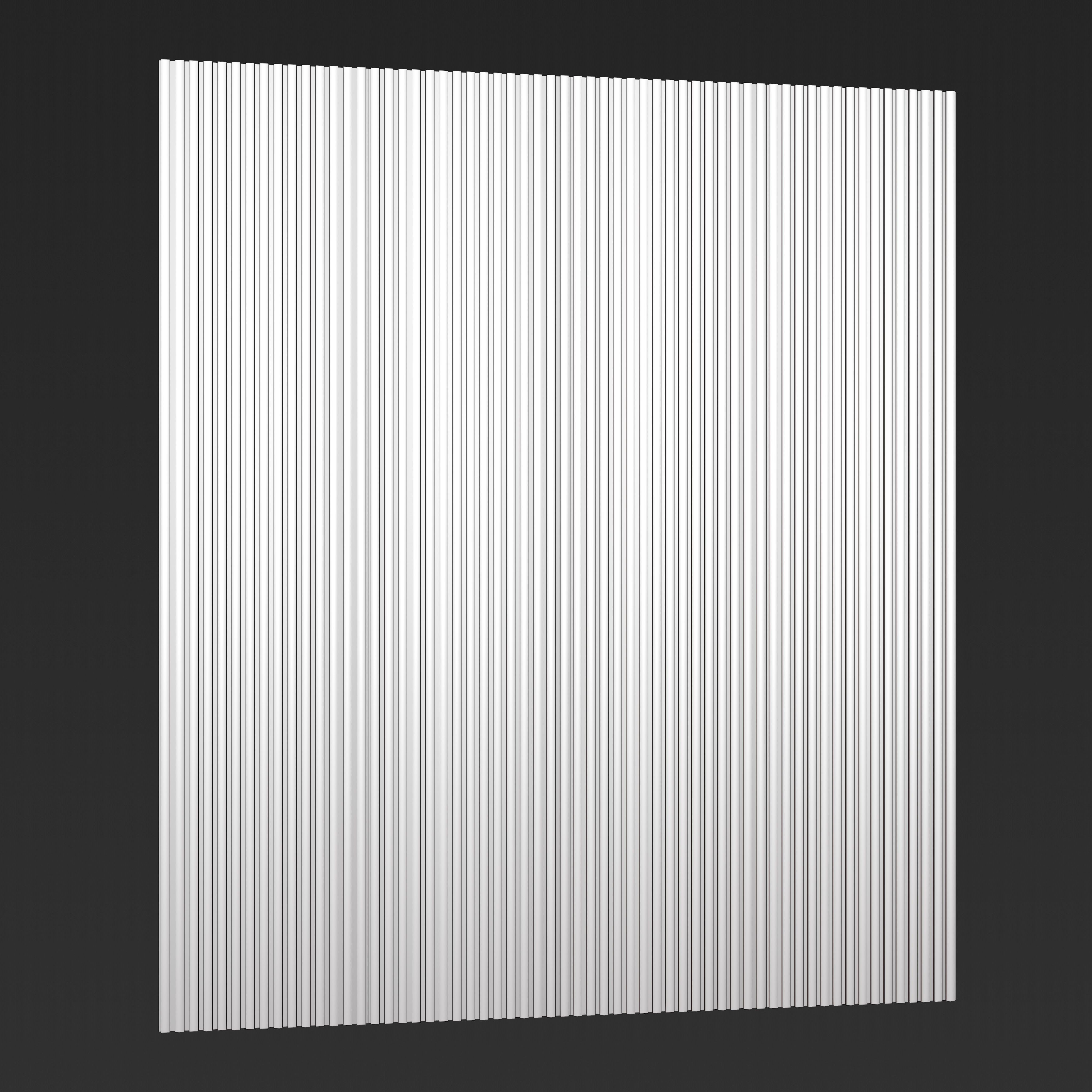 Decorative wooden slat wall panels 3D model | CGTrader