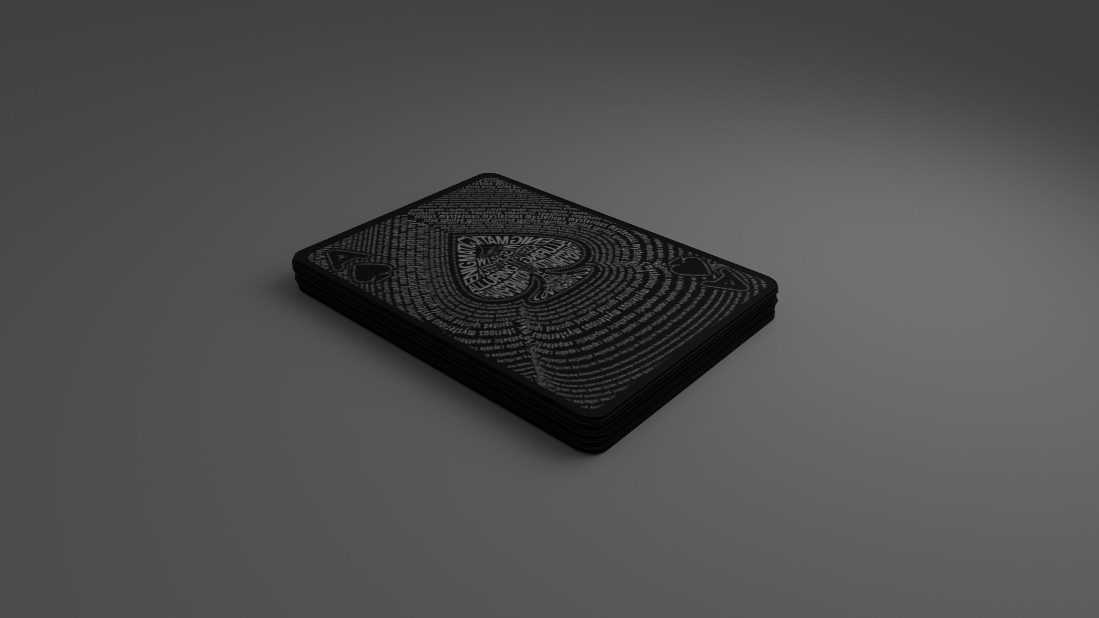 Playing cards - 52 cards 3D model | CGTrader