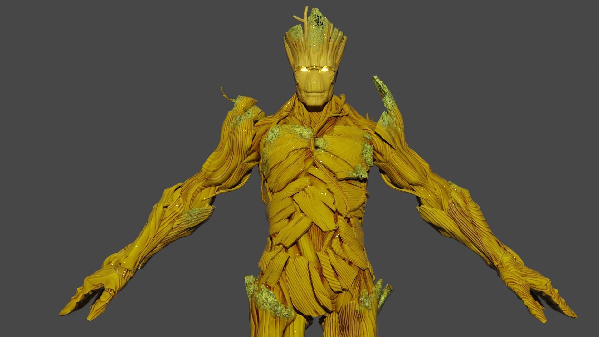 3D model Groot VR / AR / low-poly | CGTrader