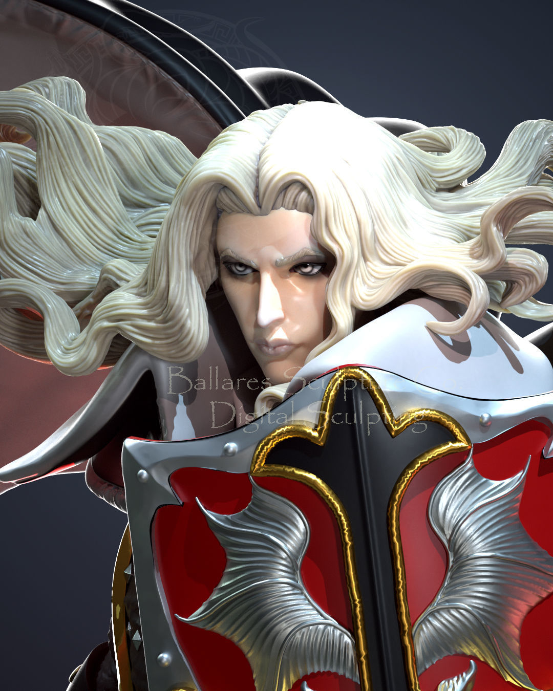 ALUCARD CASTLEVANIA BY CREATIVE GEEK MB 3D model 3D printable | CGTrader