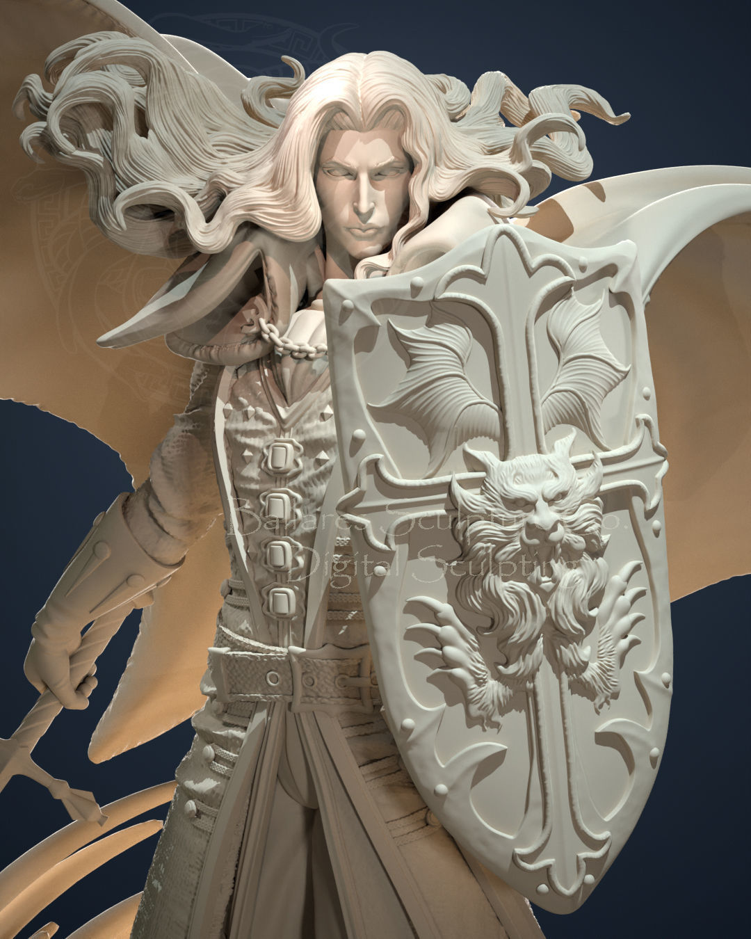 ALUCARD CASTLEVANIA BY CREATIVE GEEK MB 3D model 3D printable | CGTrader