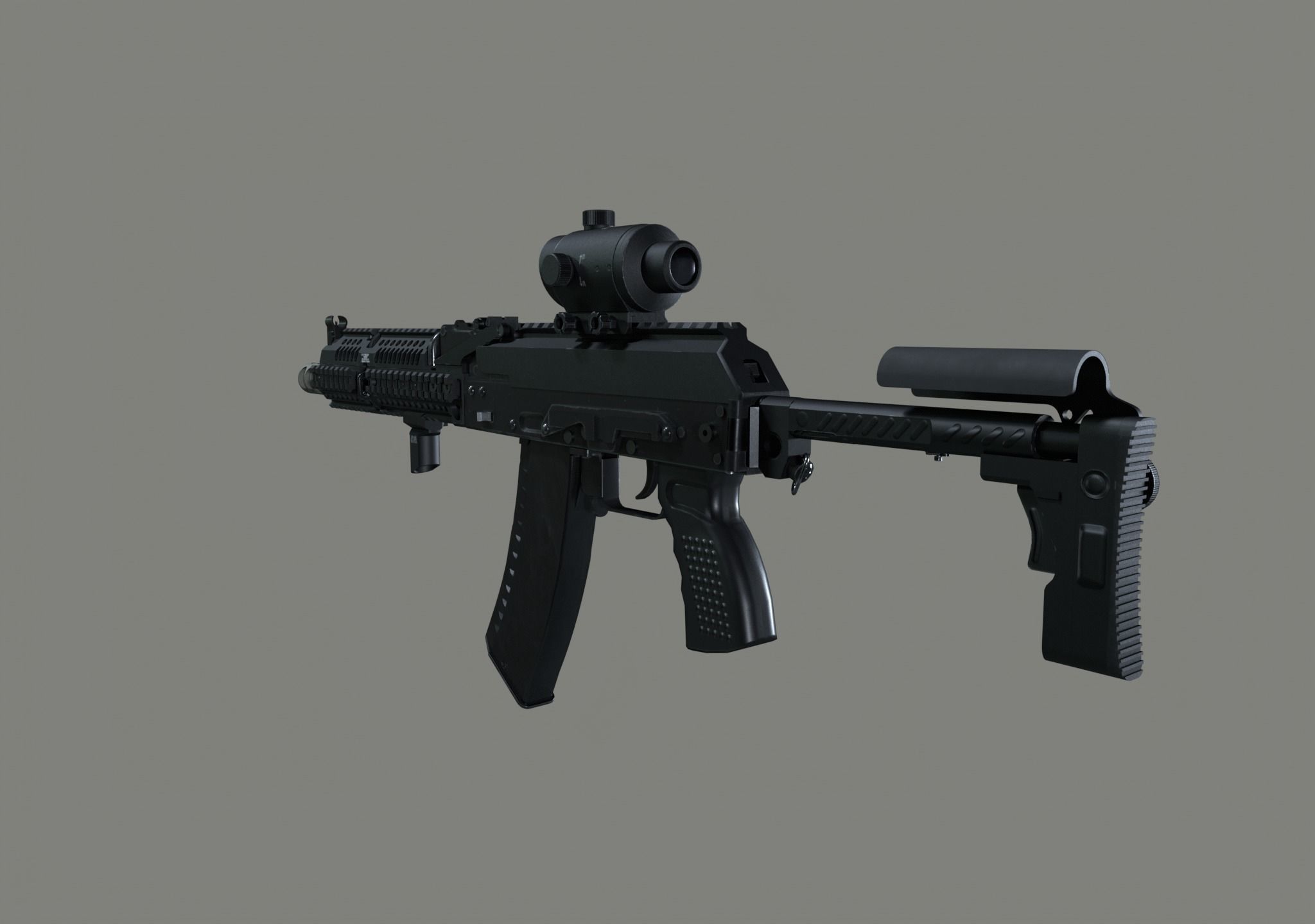 3D model Alpha AK-105 Assault Rifle VR / AR / low-poly | CGTrader