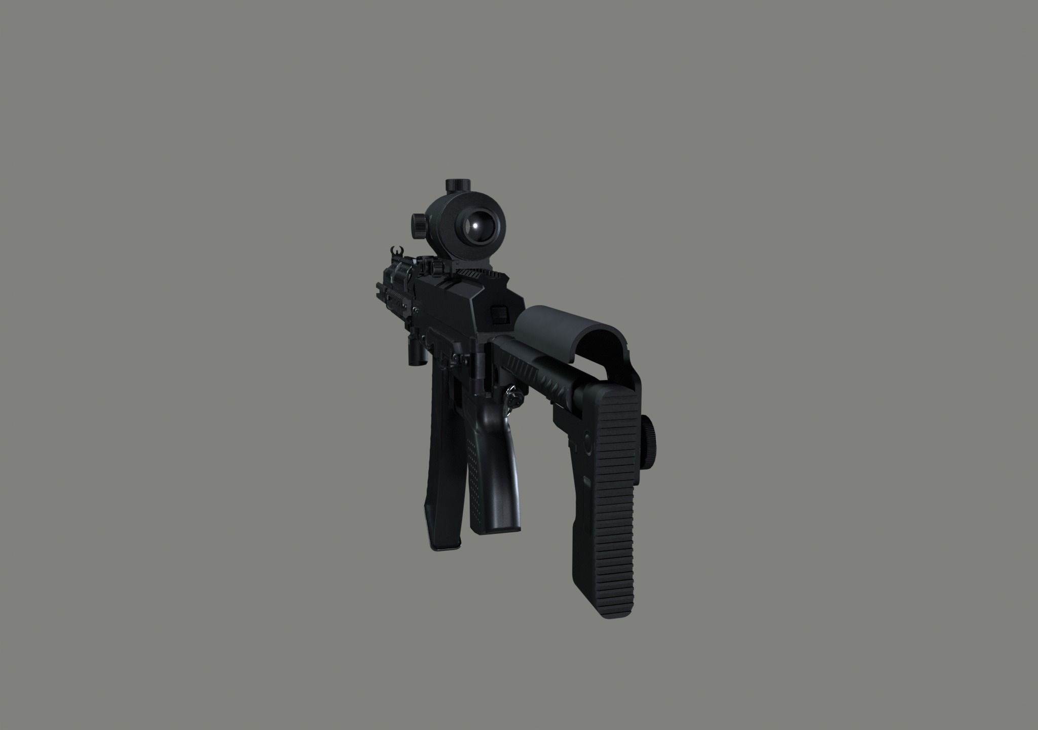 3D model Alpha AK-105 Assault Rifle VR / AR / low-poly | CGTrader
