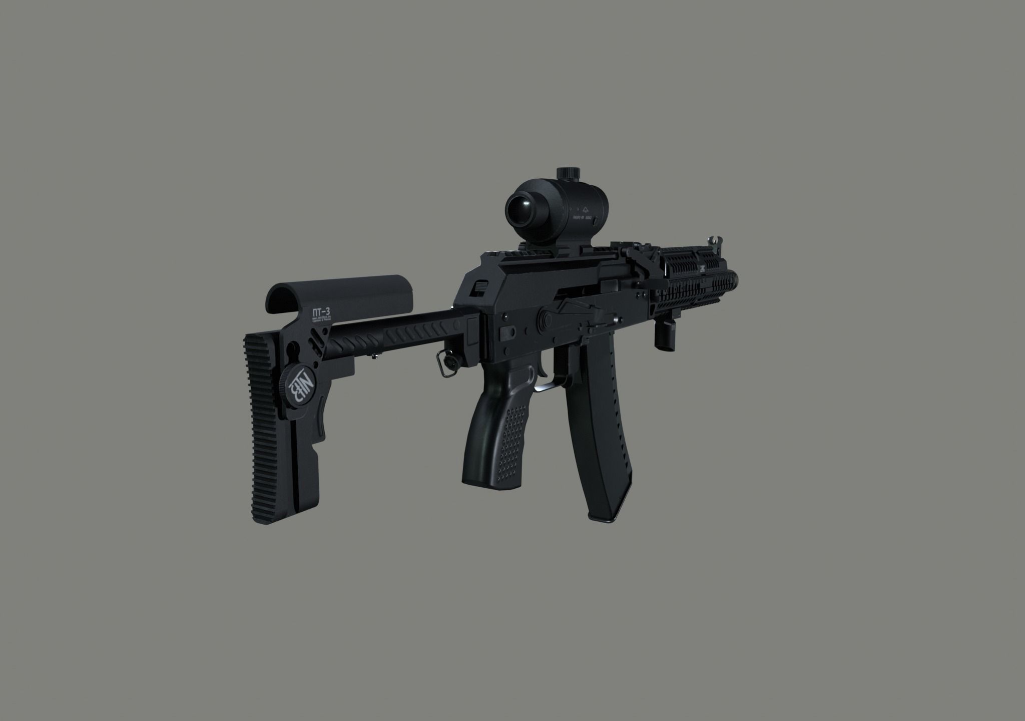 3D model Alpha AK-105 Assault Rifle VR / AR / low-poly | CGTrader
