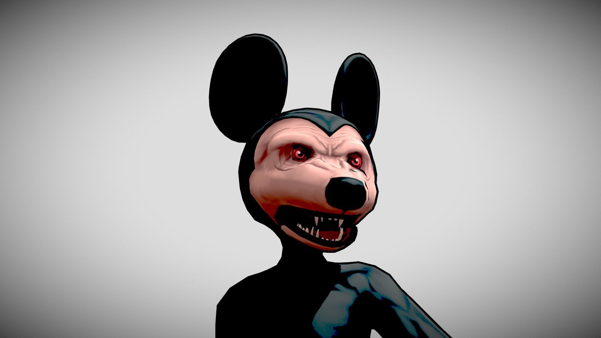 3D model Mickey Mouse VR / AR / low-poly | CGTrader
