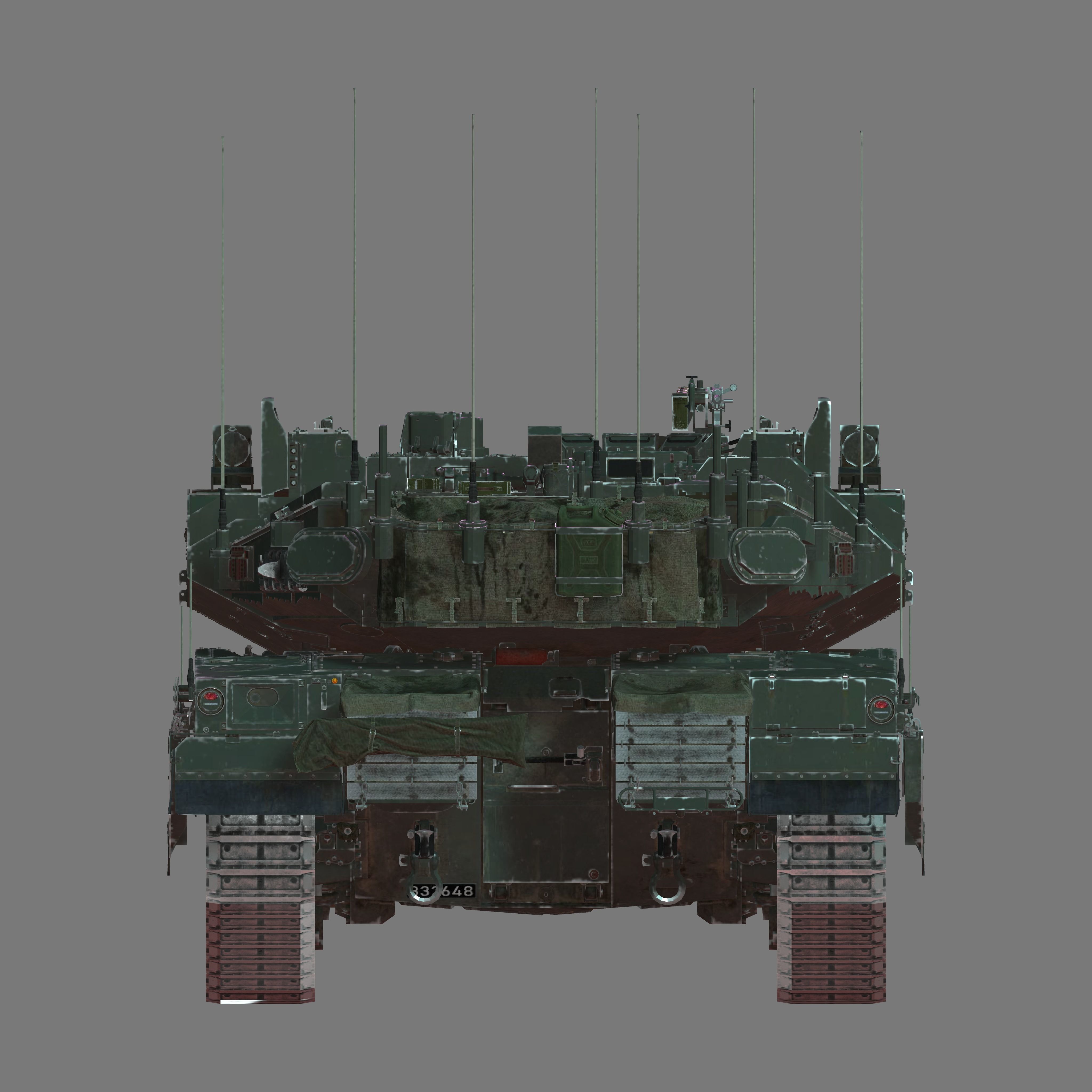 Merkava Mk 4M 3D model | CGTrader