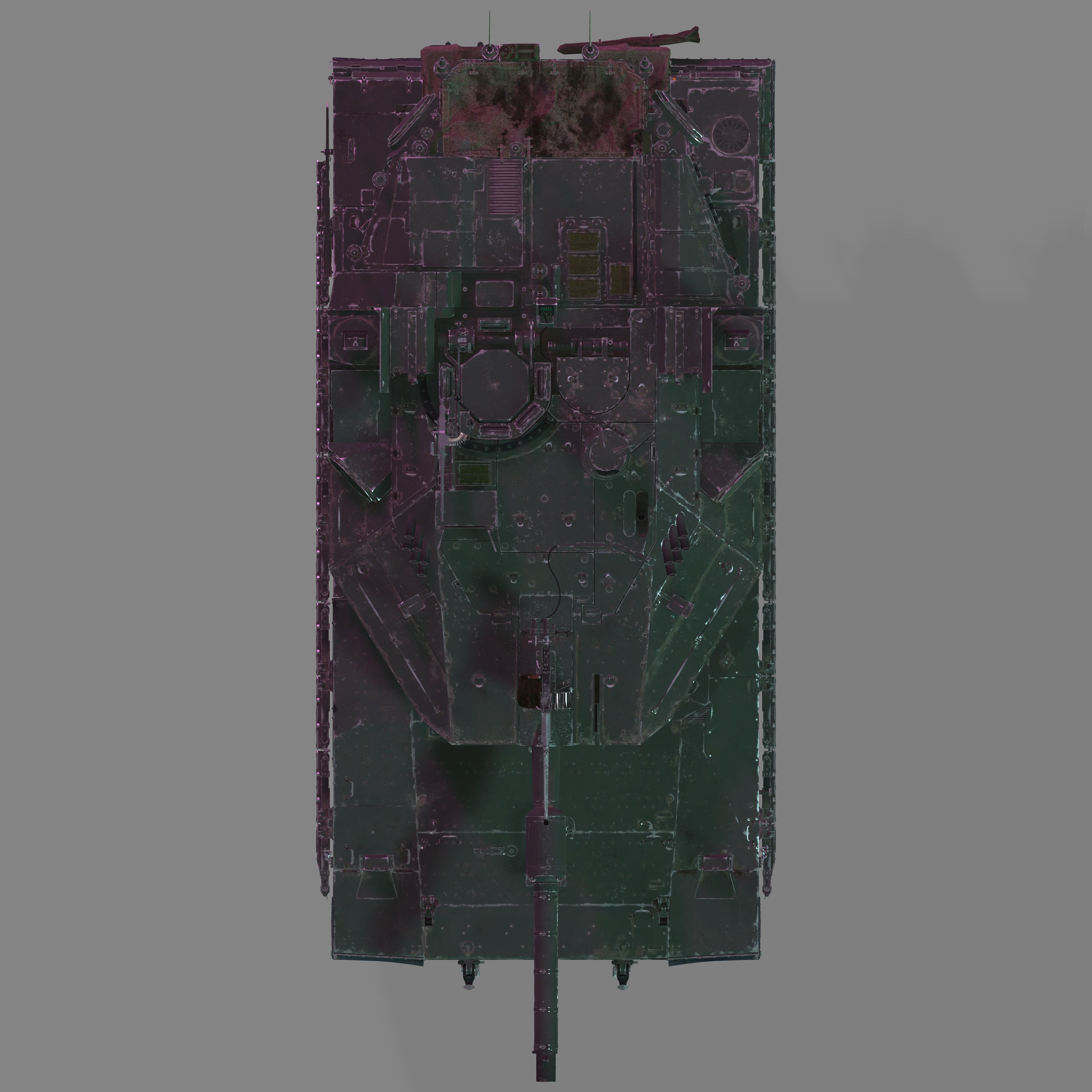 Merkava Mk 4M 3D model | CGTrader