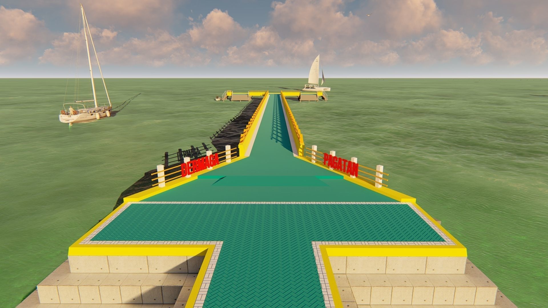 Pagatan groin rehabilitation 3D model animated | CGTrader